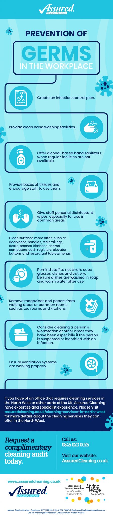 Prevention of Germs in the Workplace | Assured Cleaning
